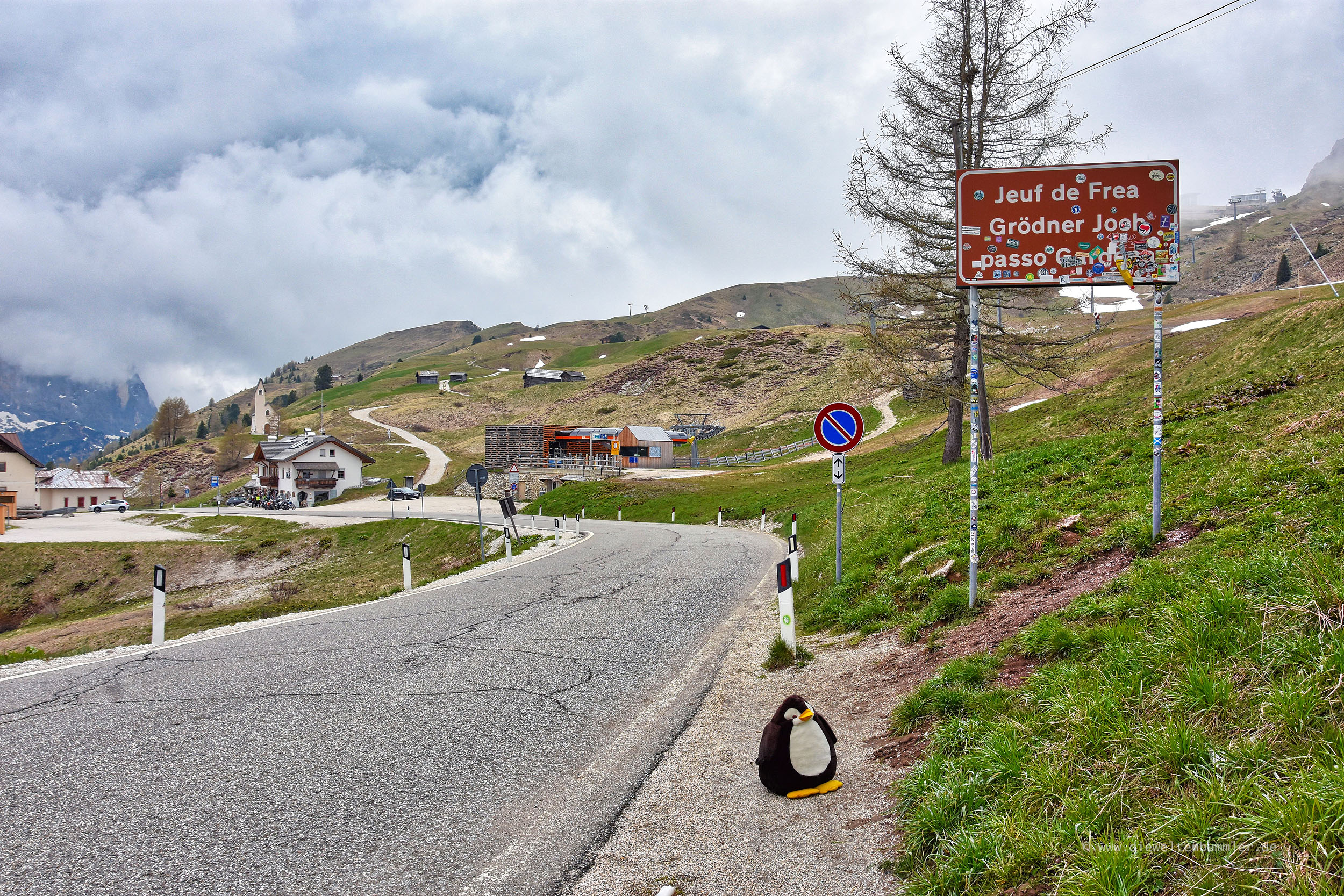 Grödner Joch - Wo ist der Pinguin?